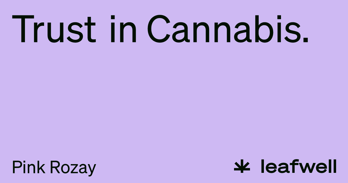 Pink Rozay Marijuana Strain